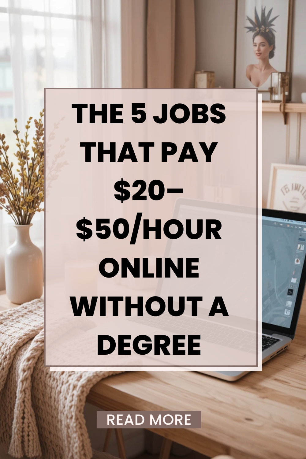 The 5 Jobs That Pay $20–$50/Hour Online Without a Degree (Real Jobs ...