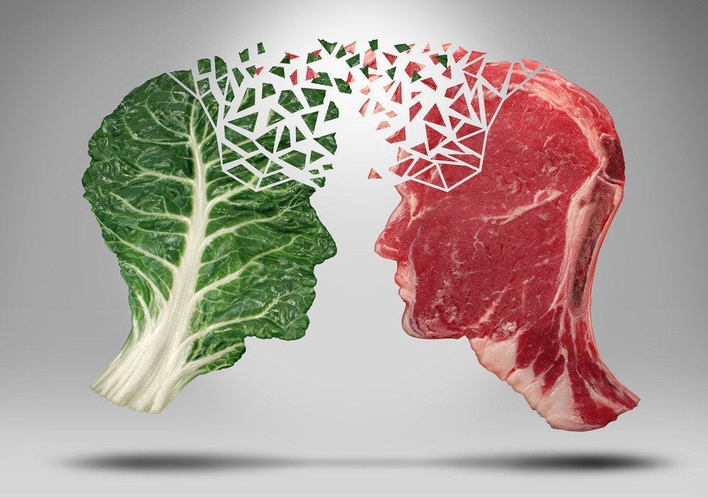 Vegans vs Meat-Eaters. Why Vegans and Meat-Eaters Should Talk… | by M ...