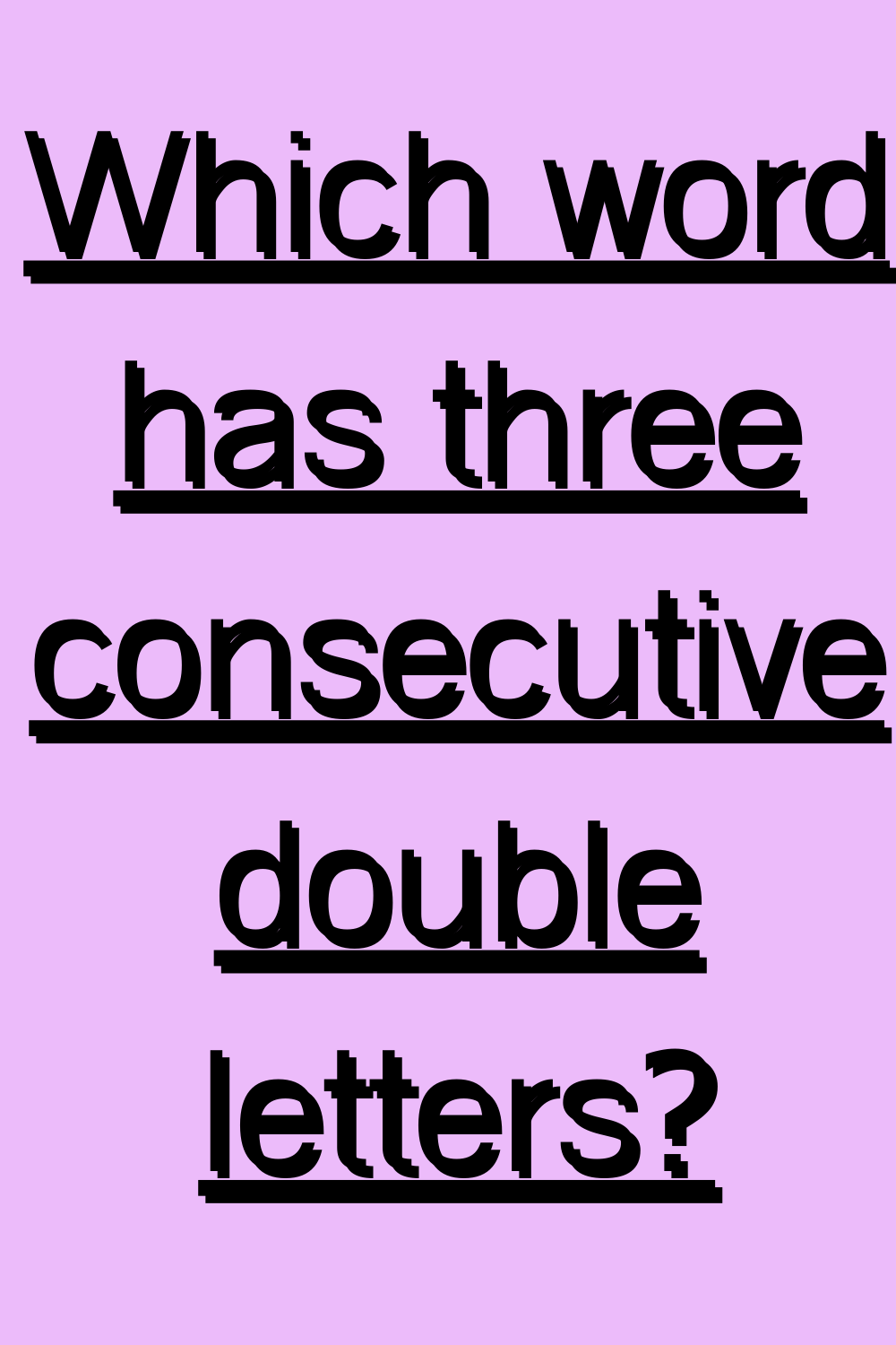 Which Word Has Three..?? - Mr. John - Medium