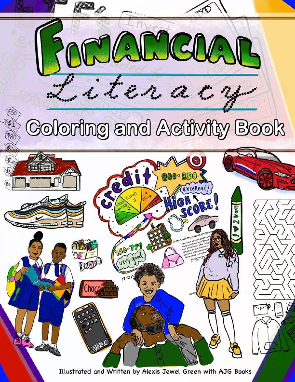 [DOWNLOAD][BEST]} Financial Literacy Coloring and Activity Book: Teach ...