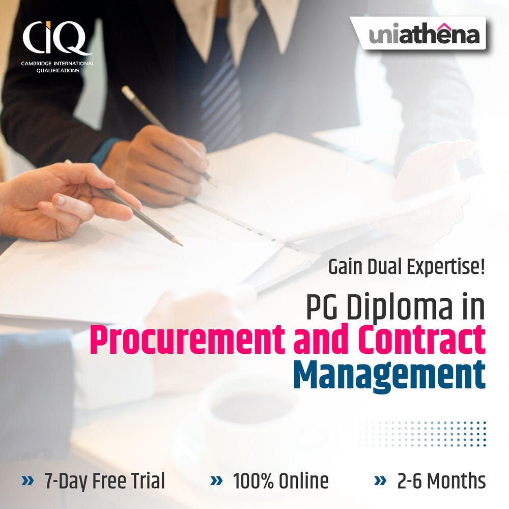 Master Contract Management — Flexible Online Learning at UniAthena ...