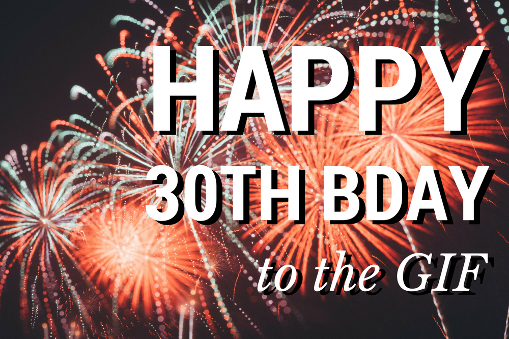 The GIF celebrates its 30th birthday with an IRL art show | by TStreet ...