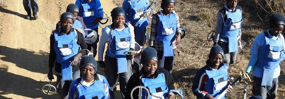 #100WomenInDemining: State Department-Funded Demining Program ...
