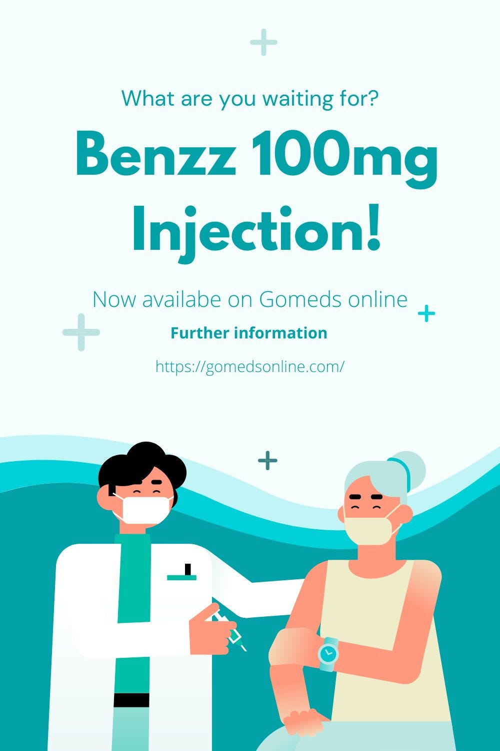 Treatment and safety measures of Benzz 100mg Infusion? - Gomedsin - Medium