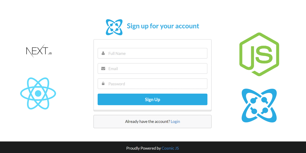 Quickstart A React Auth App Using A Headless Cms Api By Carson Gibbons Medium 8055