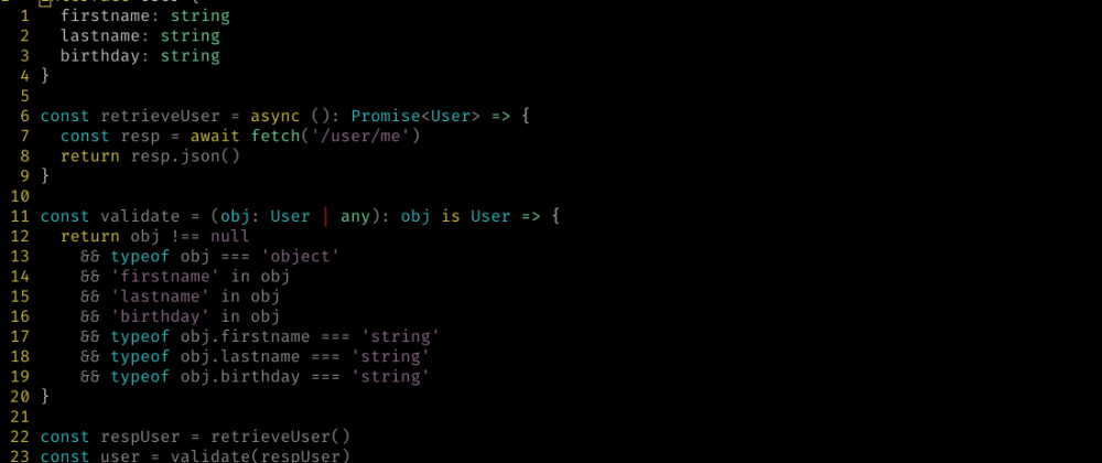 Typescript: 他實際上沒有驗證你的型別. Typescript: It’s not actually… | by 劉家豪 | Medium
