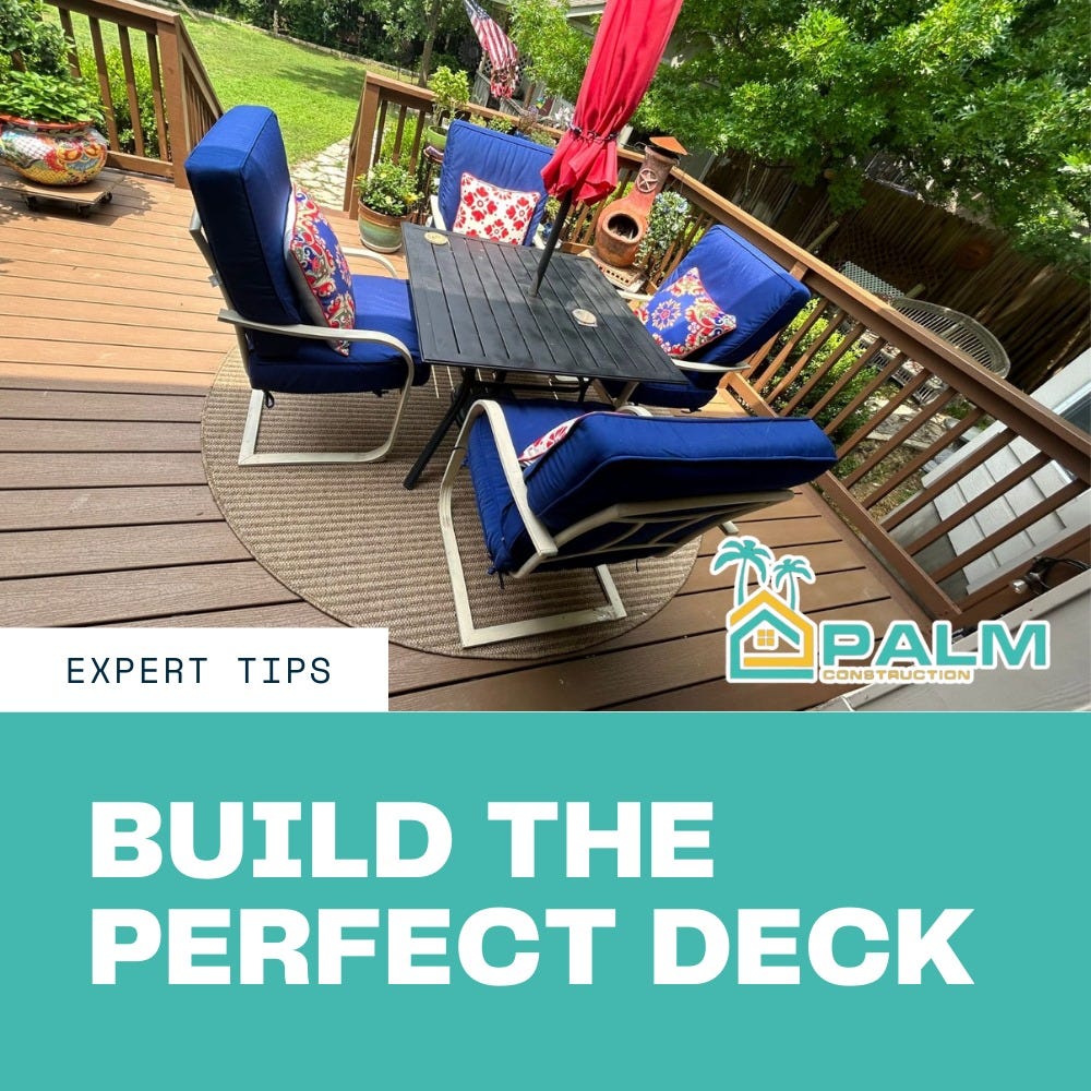 Create Your Ideal Outdoor Retreat: Build the Perfect Deck with Palm Construction | by Palm ...