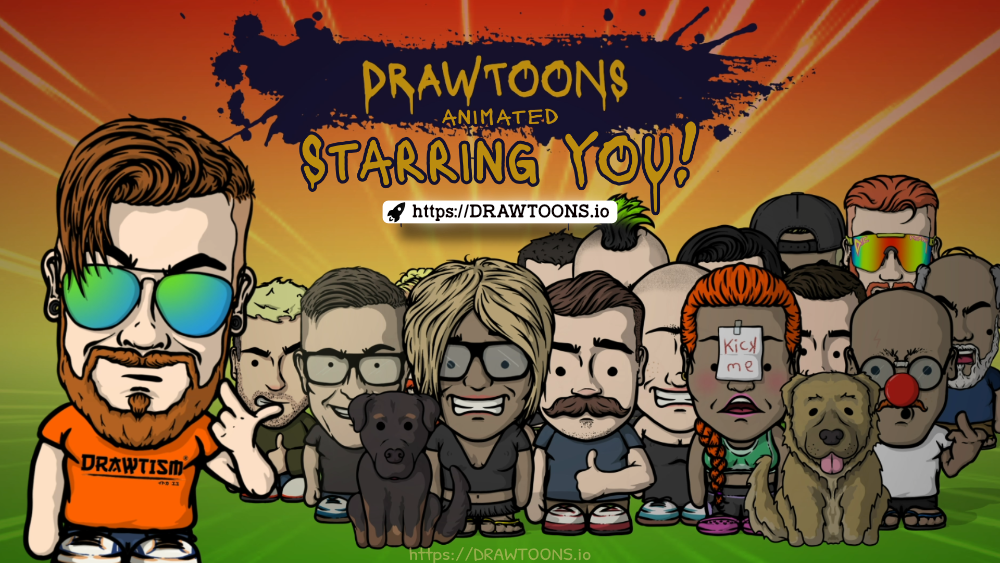 Drawtism: DRAWTOONS. The world first NFT Animated series… | by DRAWTISM ...