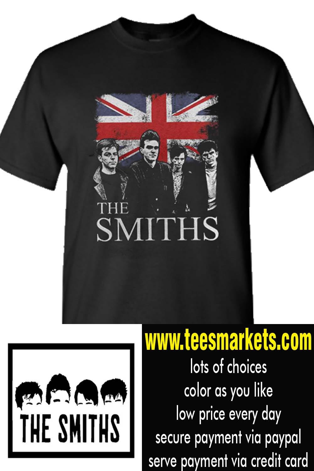 The Smiths rock band RS Tshirt. The Smiths rock band RS Tshirt | by ...