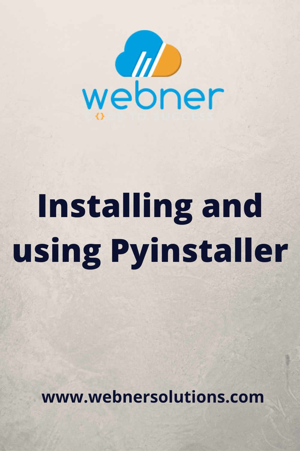 Installing and using Pyinstaller. You can install it through pip using… | by webner solutions ...