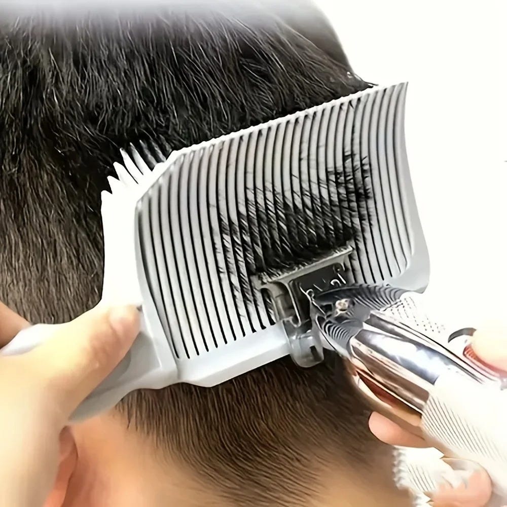 Master the Art of Fade: Heat-Resistant Professional Barber Clipper Comb ...
