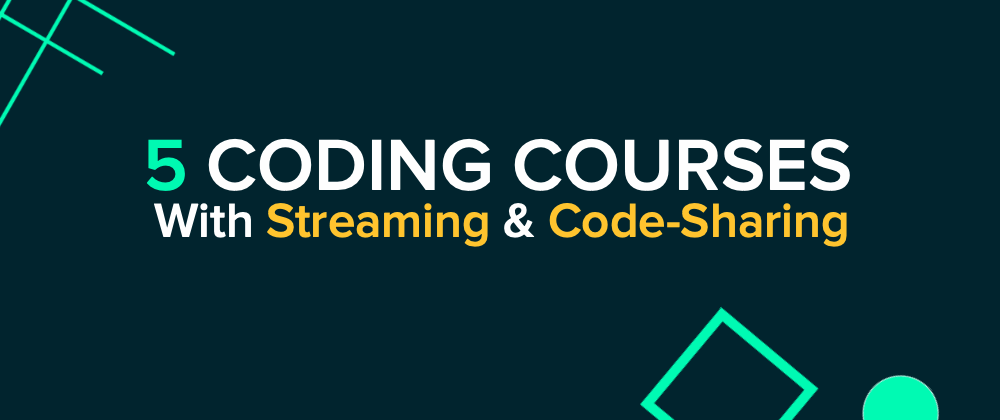 5 Coding Courses with Bundled Streaming & Code-Sharing | by CodeCast ...