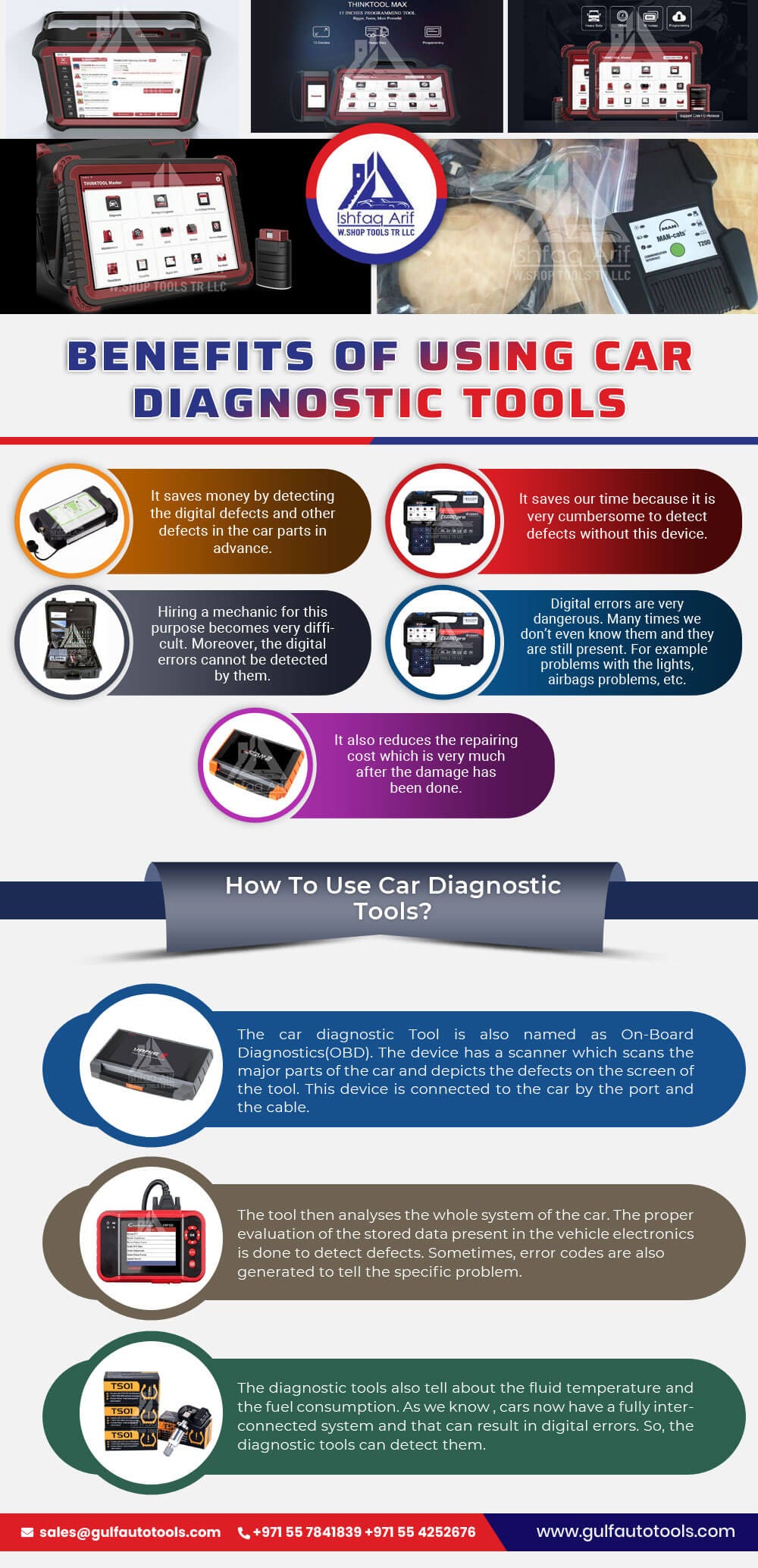 Benefits Of Using Car Diagnostic Tools - Gulfautotools - Medium