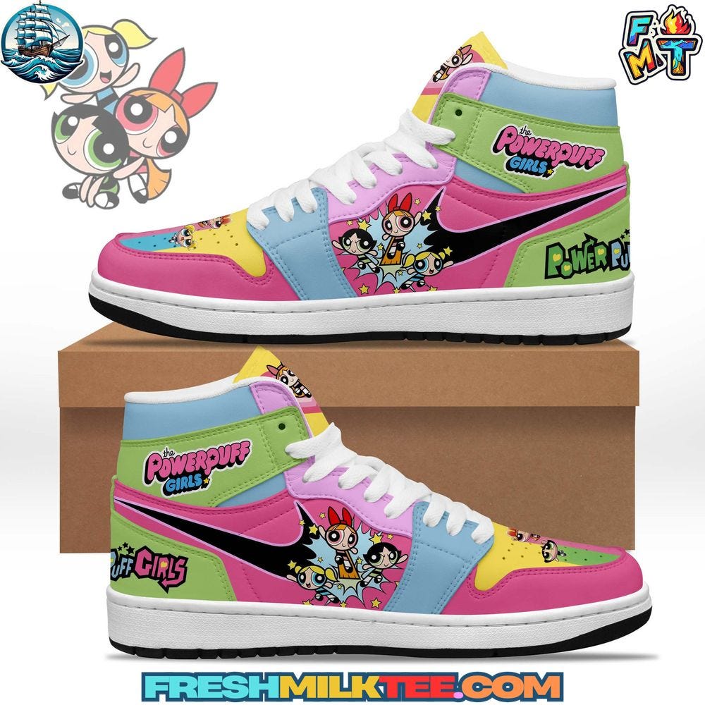 Discover the Magic of the Powerpuff Girls Air Jordan 1 Sneaker | by ...