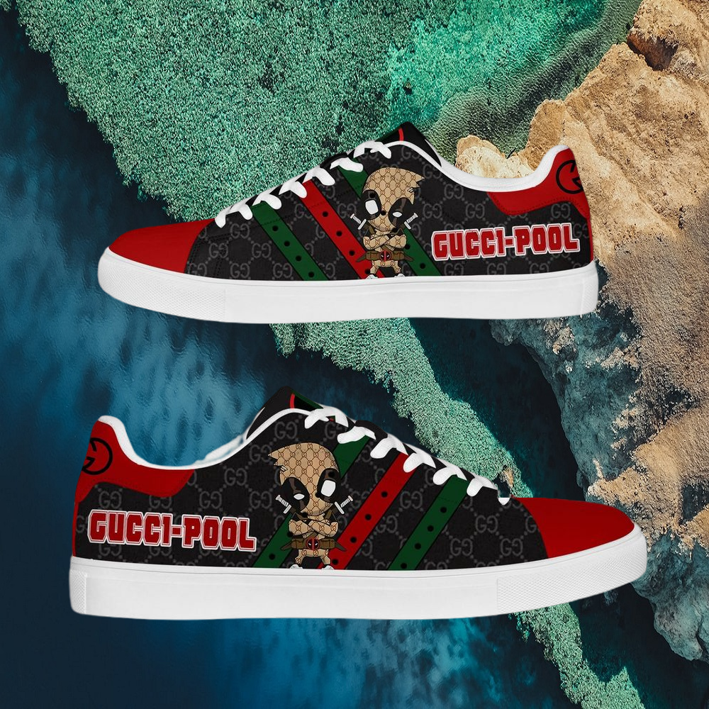 NEW Deadpool Gucci-Pool Stan Smith Shoes | by Astarstyle Store | Apr ...