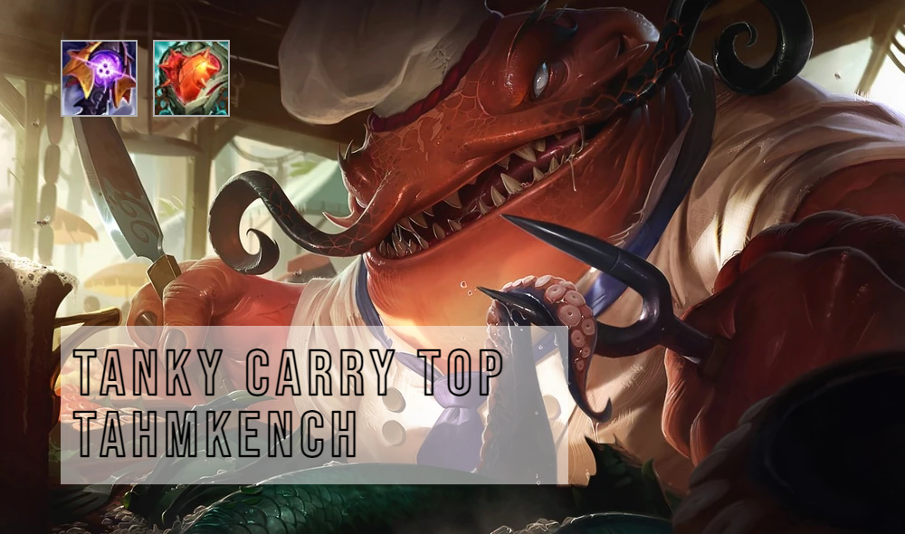 Tanky Carry Top TahmKench Build: Maximize HP and AP with Heartsteel and ...