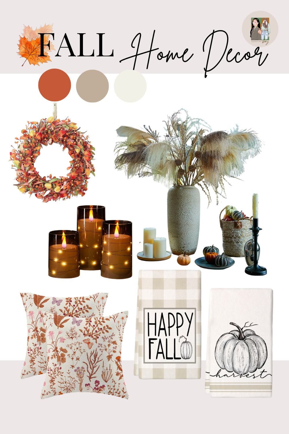 Fall Home Decor. Once upon an autumn day, the air turned… | by chhle k ...