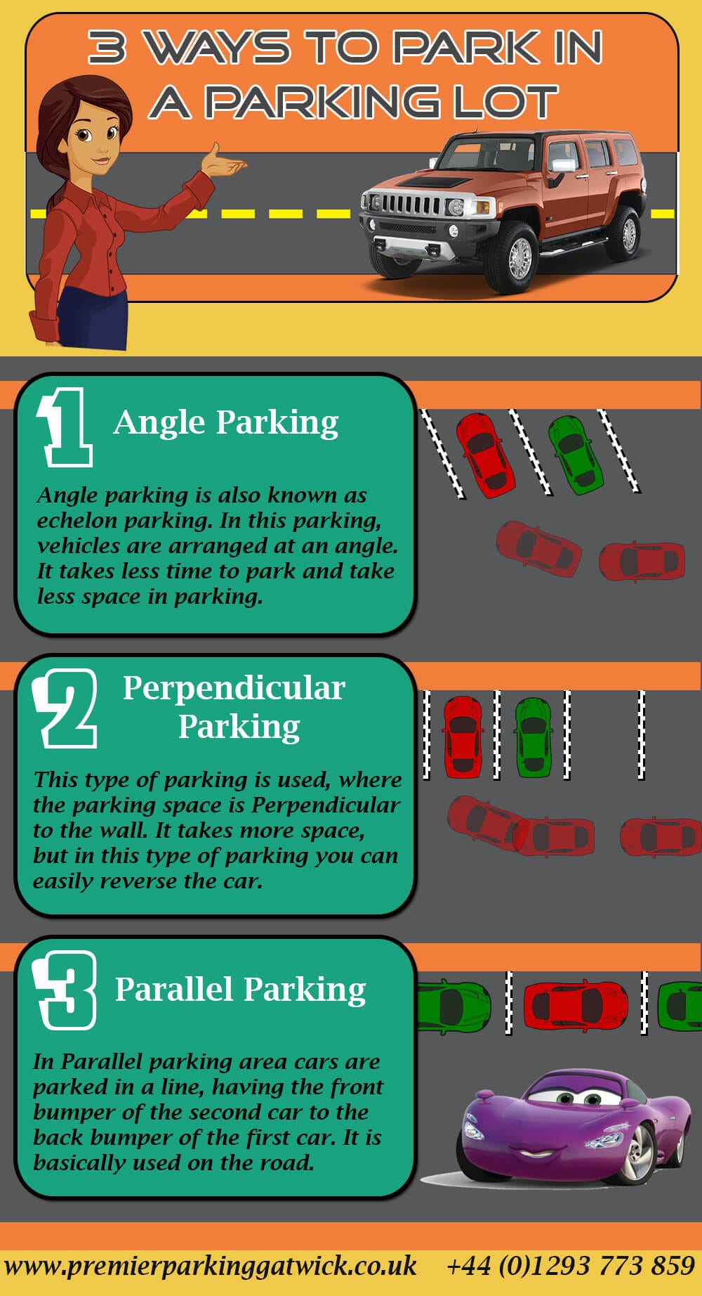 3 Ways to Park in a Parking Lot. Shared by… | by Premier Parking ...