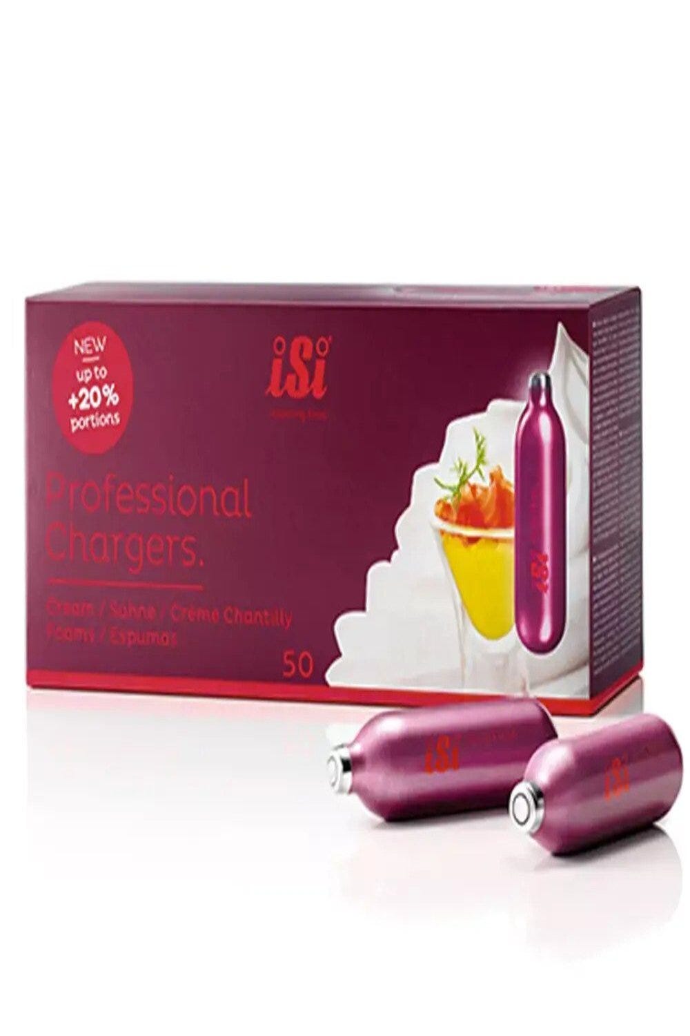 ISi Professional Cream Chargers- 5 x 50 USA - LuzidWorld - Medium