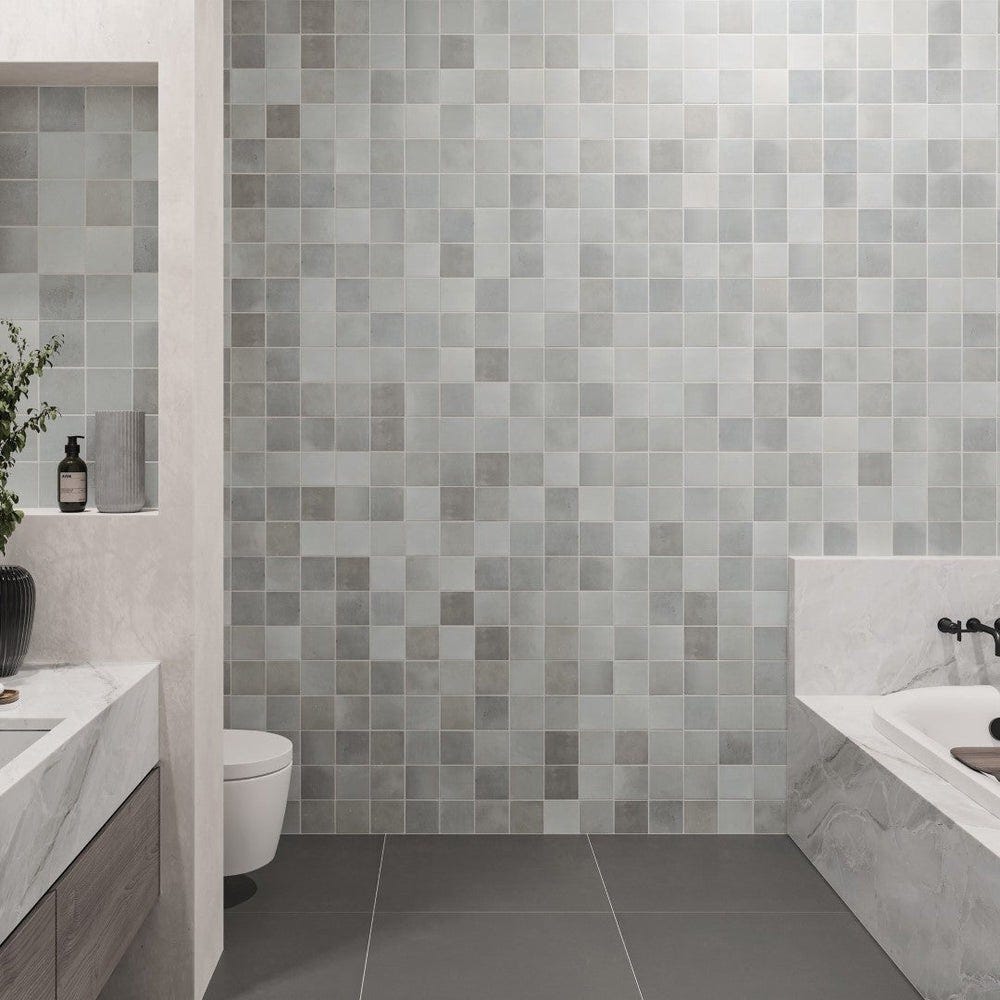 Bedrosians Celine 4" x 4" Matte Porcelain Field Tile - Alvaro Gandara ...