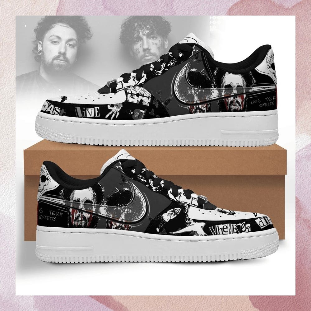 Suicideboys Live Fast, Die Whenever NIKE Force Shoes | by ...