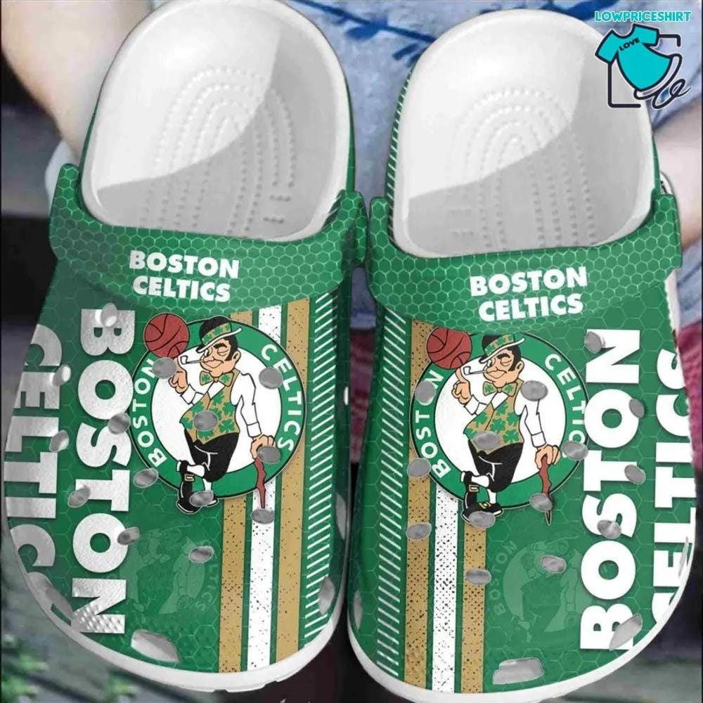 Basketball Boston Celtics Crocband Classic Crocs Clog Shoes | by ...