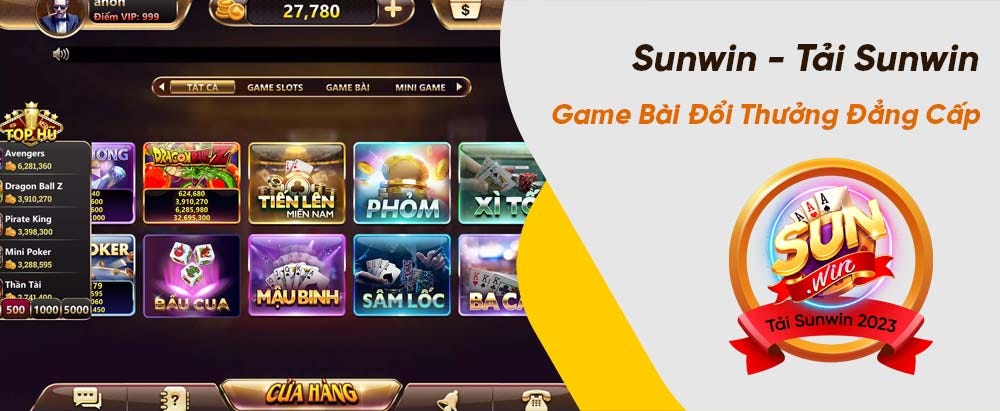 Sunwin — Trải nghiệm Game Bài Đỉnh Cao, Thắng Lớn Đúng Chuẩn - Sunwin - Tải Sunwin taisunwin ...