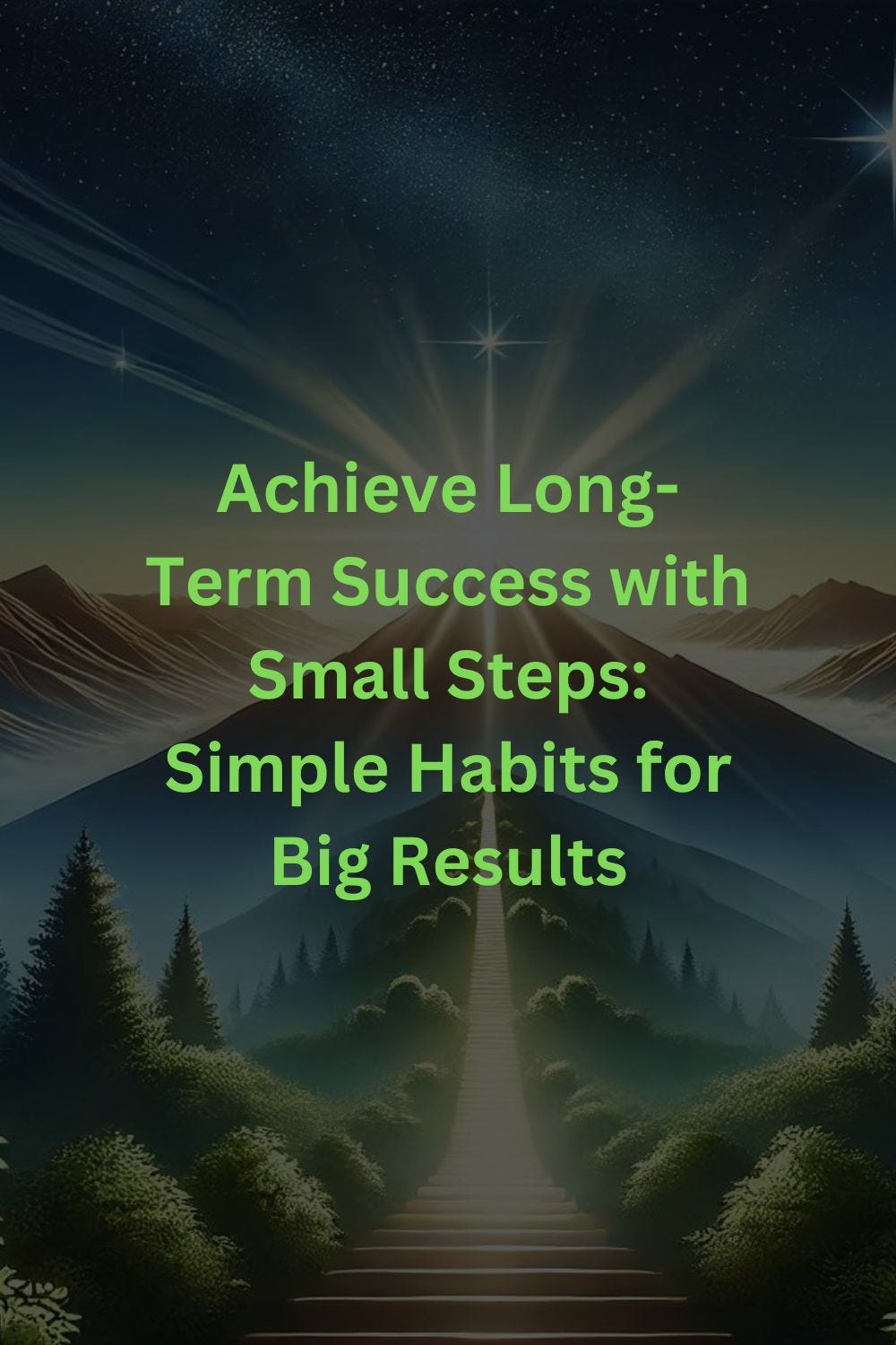 Small Steps, Big Success: The Path to Long-Term Achievement | by ...