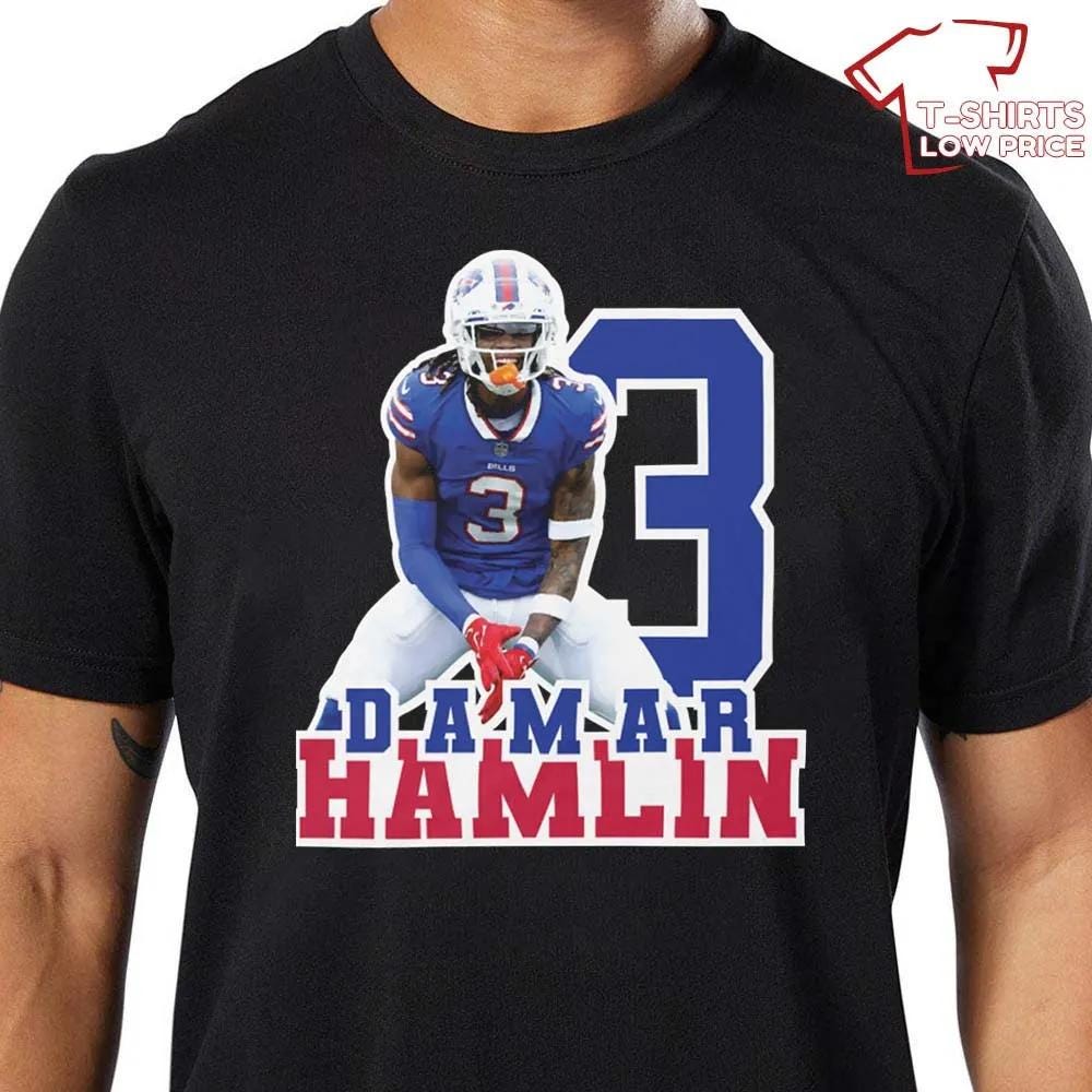 Love For 3 Damar Hamlin T-Shirt. More Than Just a T-Shirt: A Symbol of… | by Agnes Jump | Medium