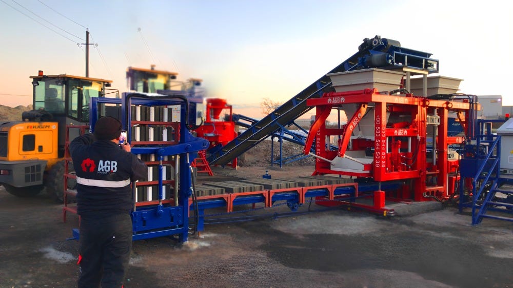 Machine a parpaing - Agb Machines - Medium