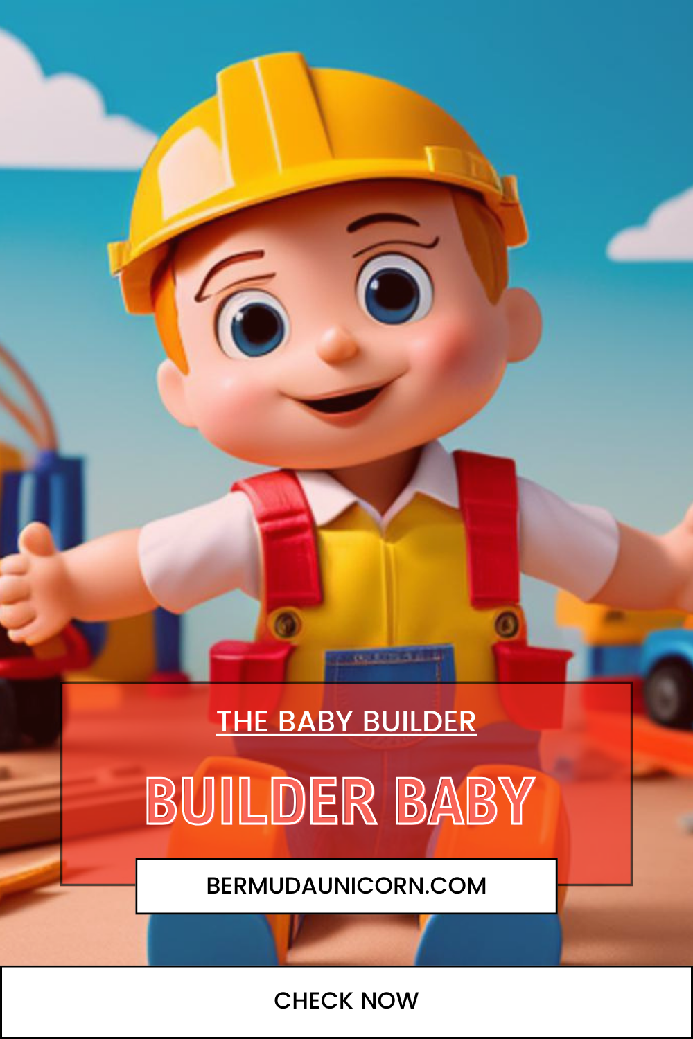 Builder Baby Builder Baby #51 This NFT depicts a baby with construction ...