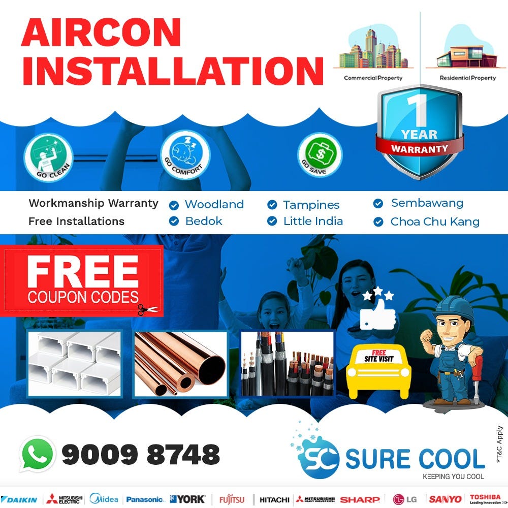 Aircon installation - surecool aircon - Medium