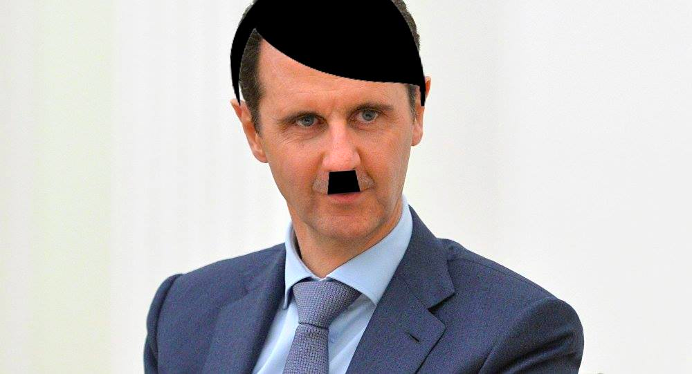 Breaking News — Assad Now Sporting Tiny Mustache, Wants To Invade ...