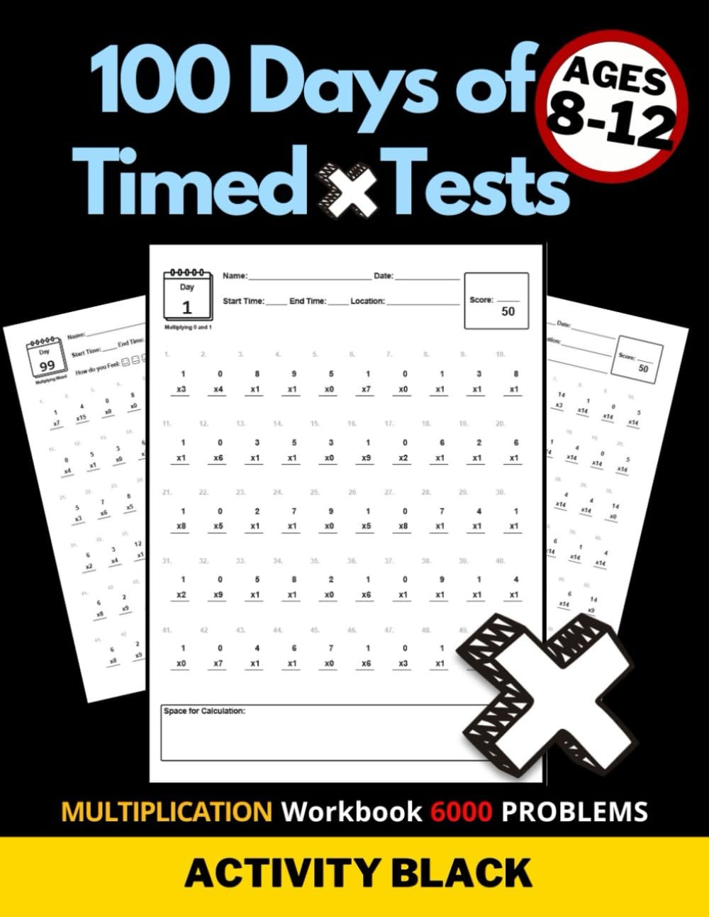 [EPUB[BEST]} 100 Days of Timed Tests, Multiplication: Math Drills ...