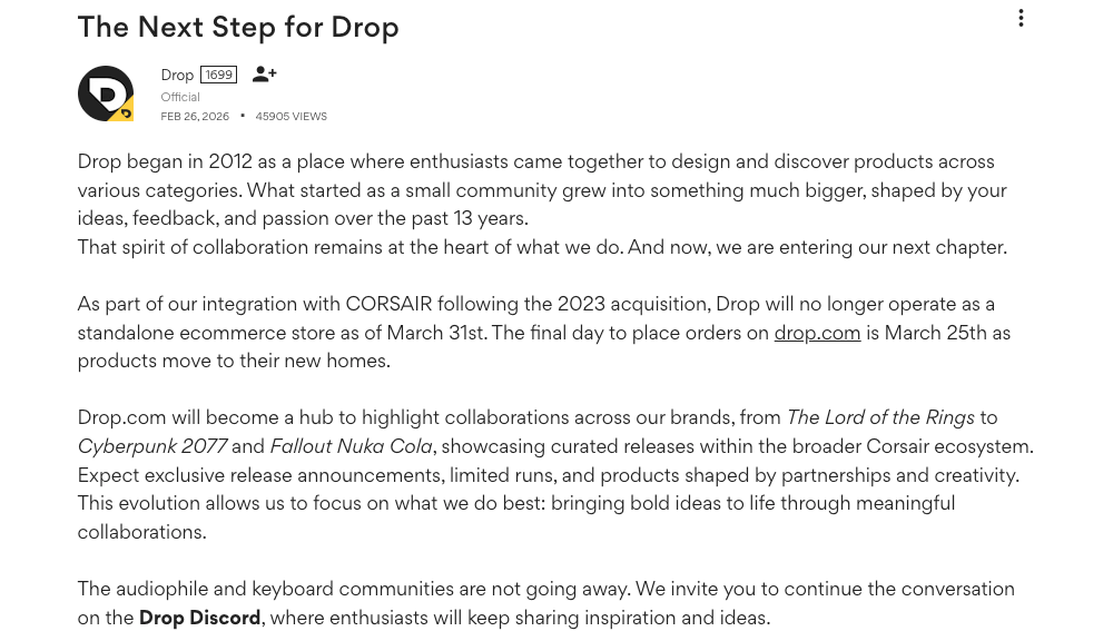 Drop Is Shutting Down — What the Invention Called “Community-Driven ...