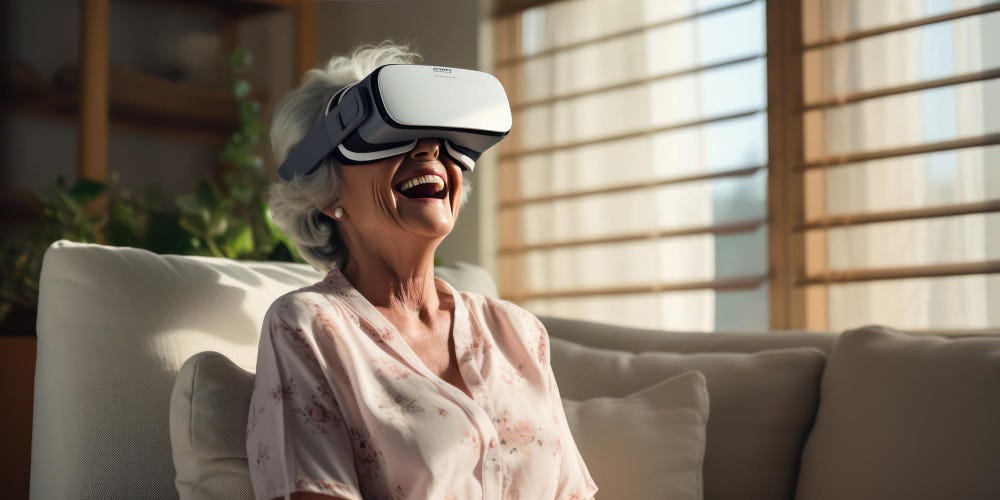 METAVERSE AND SENIOR CITIZENS — CAN METAVERSE BE THE SOLUTION TO ISOLATION? | by VR.Mighty | Medium