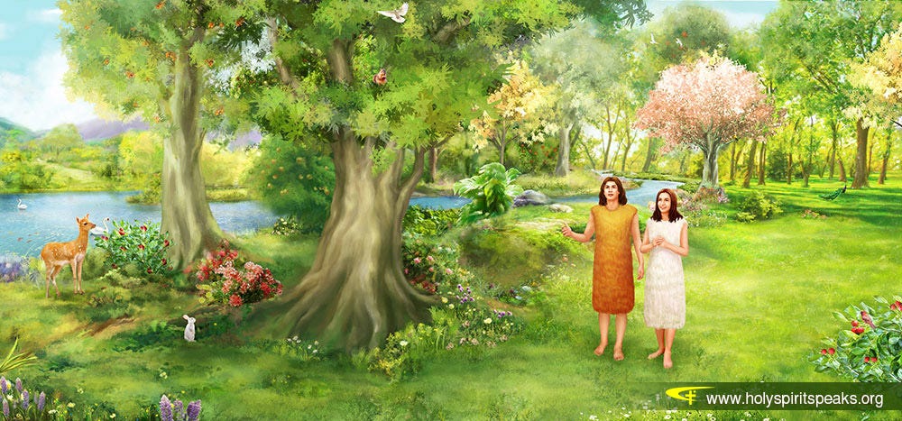 God Creates Eve
