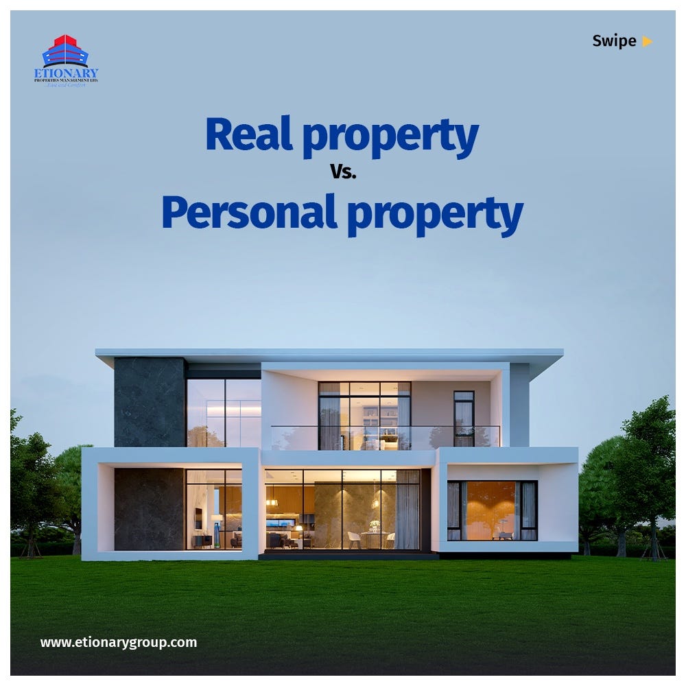 Real Property Vs Personal Property By Etionary Properties Medium