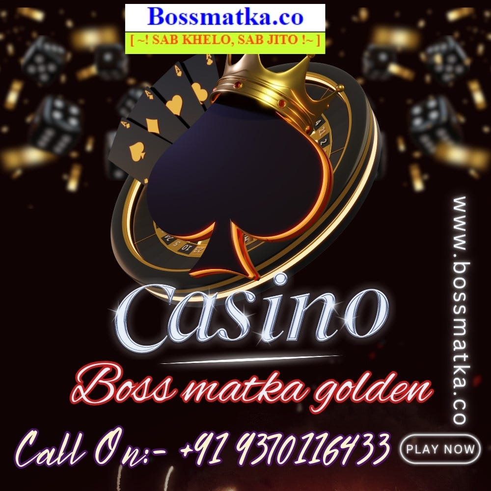 Magical Impact Of Boss Matka In Matka Games | by Boss Matka | Aug, 2024 ...