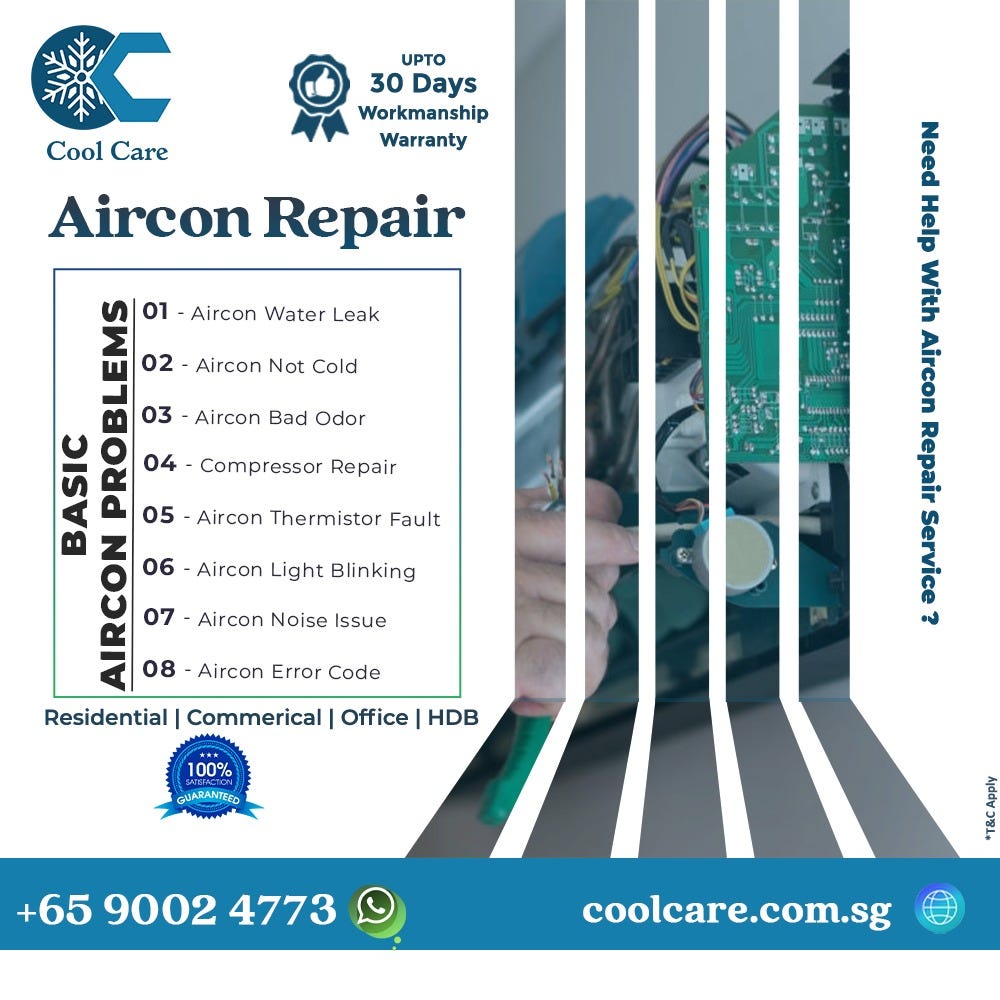 AIRCON REPAIR - Cool care aircon - Medium