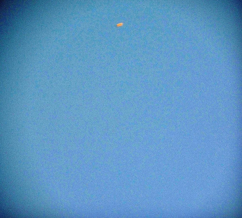 Unusual Flaming Object Captured,. I was sky watching looking towards ...