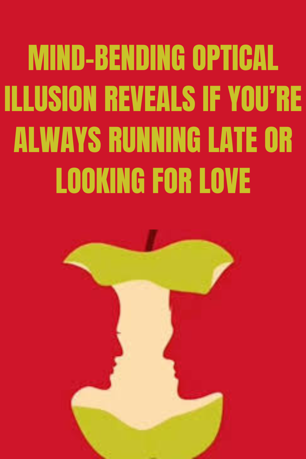Mind-bending optical illusion reveals if you’re always running late or ...