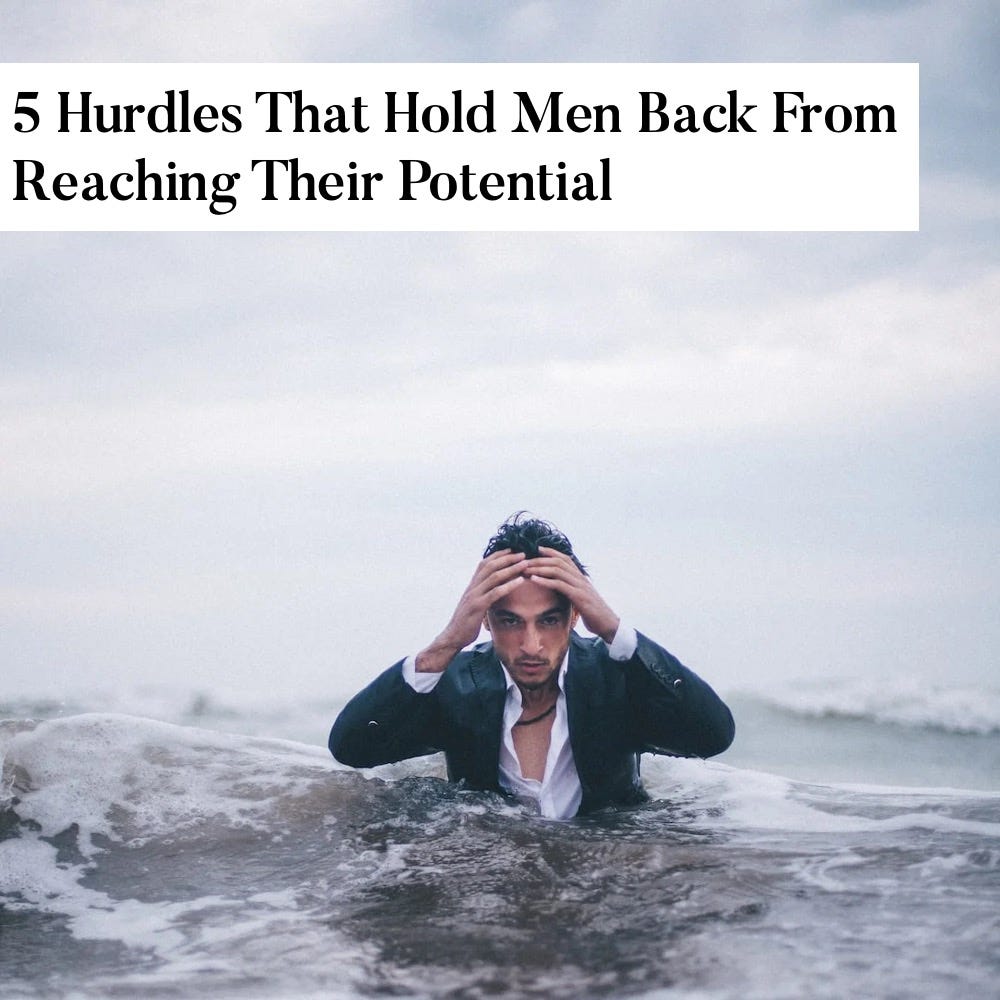 5 Hurdles that hold men back from mental health breakthrough | by ...