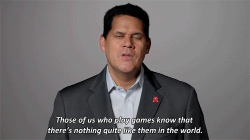 Nintendo Reggie Gif