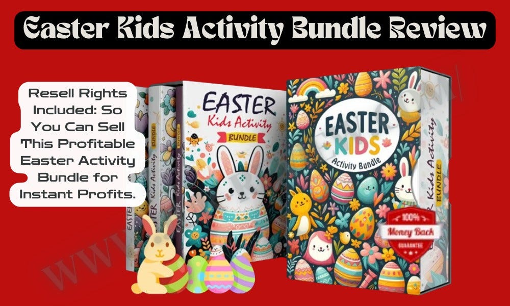 Easter Kids Activity Bundle Review | Benefits And Bonuses | by ...