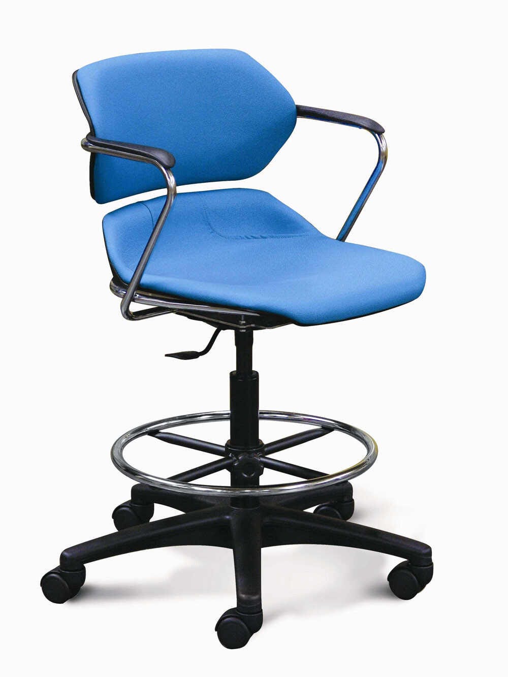 Acton Stool Blueberry - PS Furniture - Medium