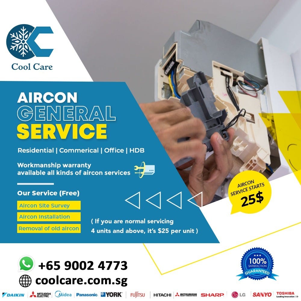 AIRCON GENERAL SERVICE - Cool care aircon - Medium