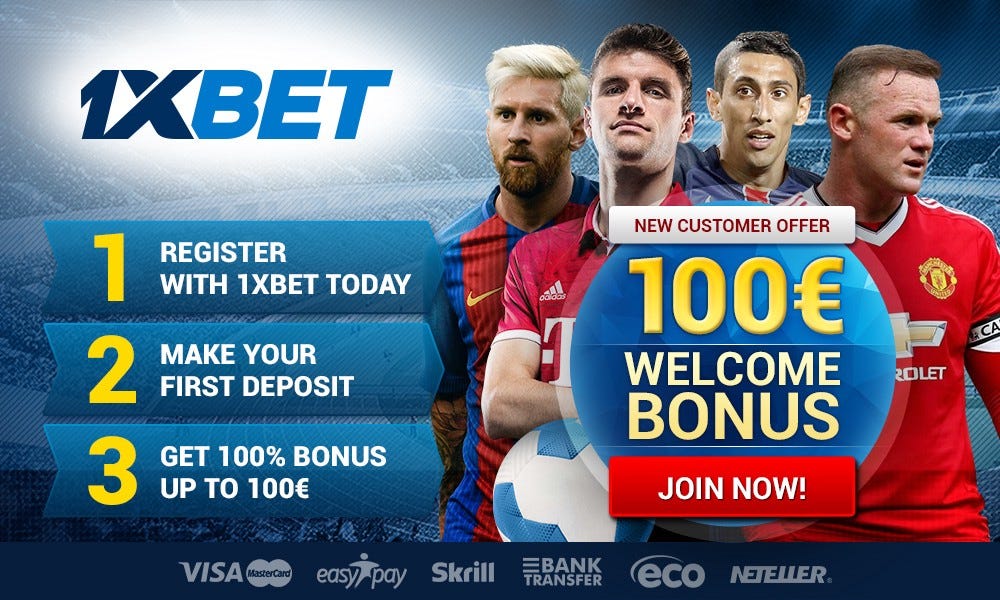 1xBet Promo Code 2024 — Welcome Bonus 100% up to 130$ | by Welcome Bonus | Medium