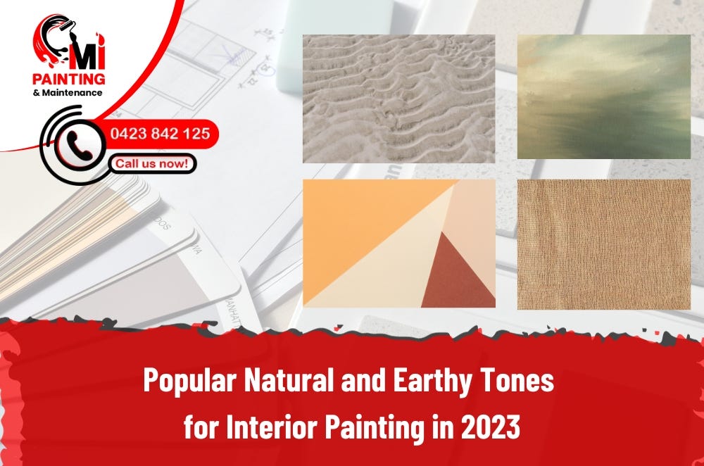 Popular Natural and Earthy Tones for Interior Painting in 2023 | by ...