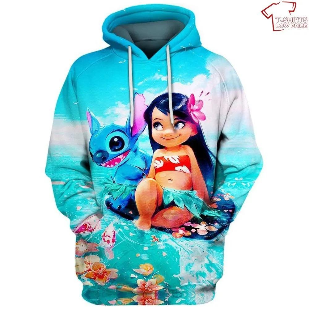 Cute Lilo Stitch 3D Hoodie For Men Women | by Maddison Hamilton | May ...